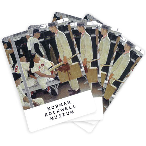 The Rookie (Red Sox Locker Room) Playing Cards – Norman Rockwell Museum ...